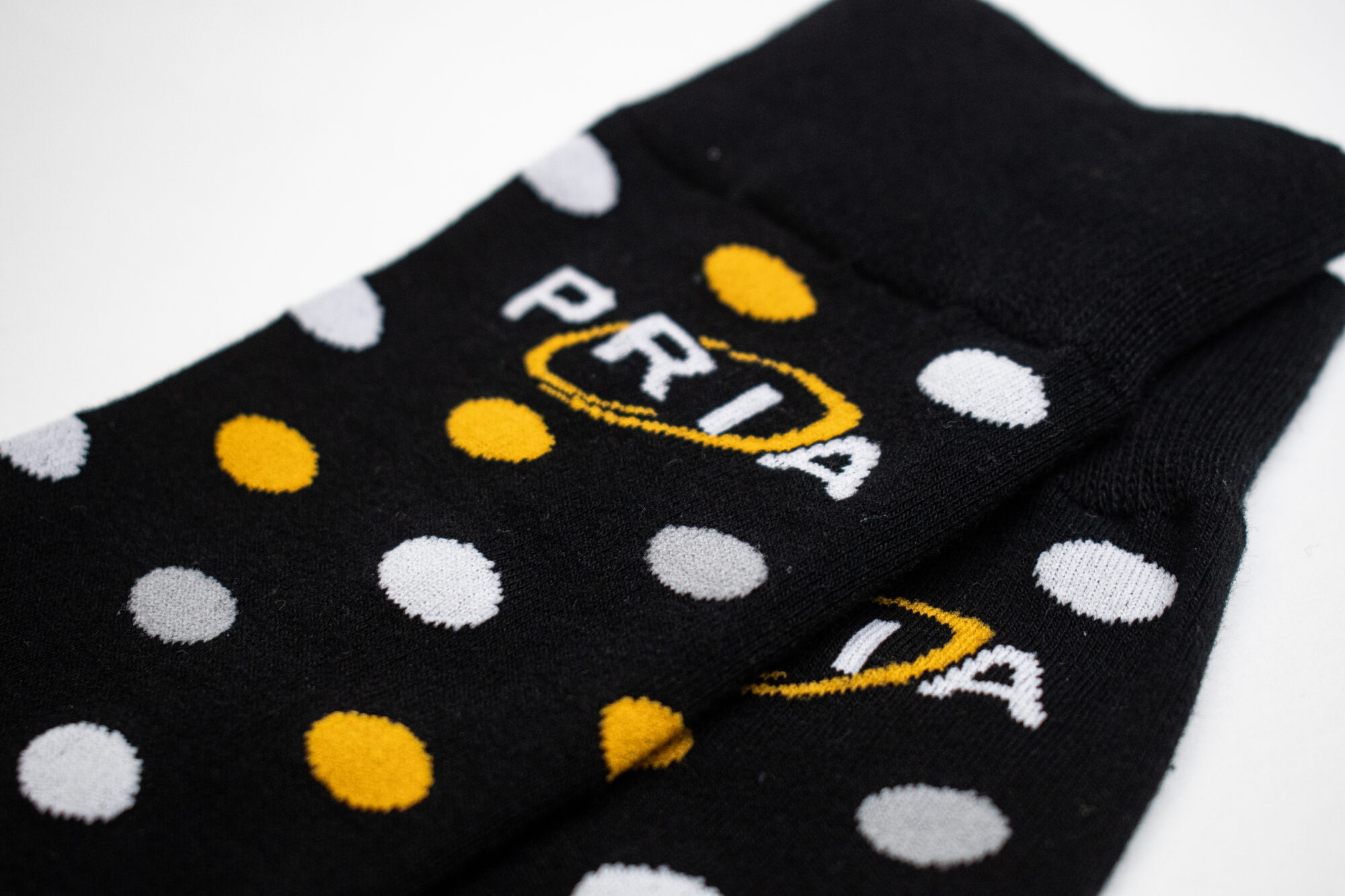 Custom Business Polka Dot Socks | Custom Sock Shop
